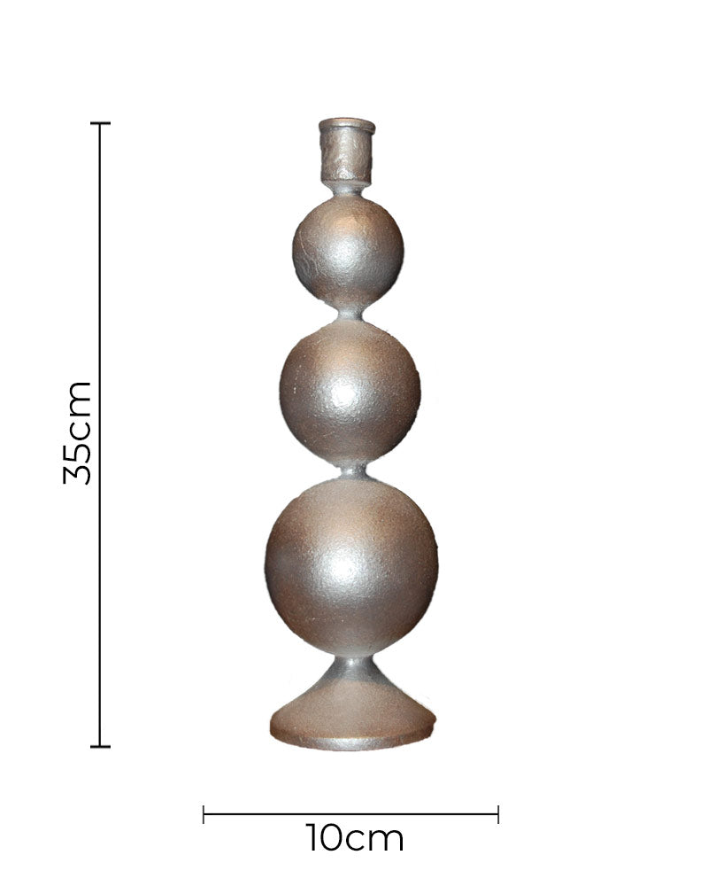3 Balls Stand | Elegant Decorative Piece | Murano Stone