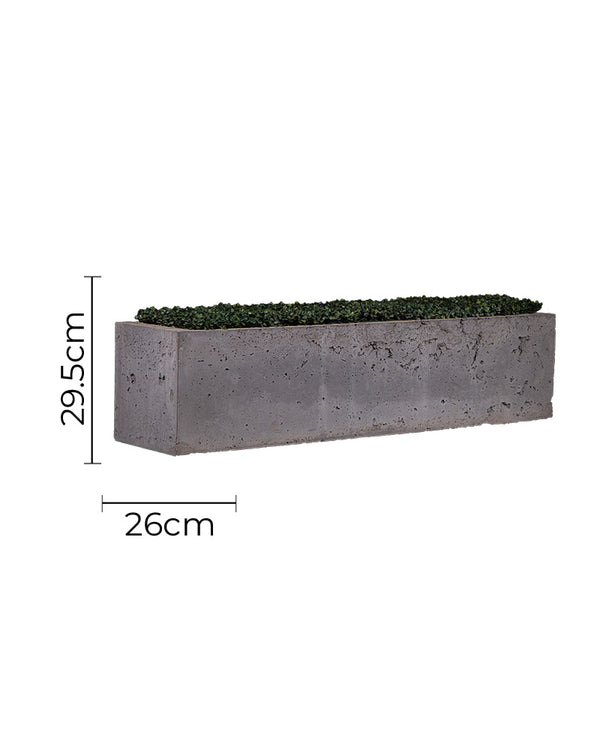 Concrete Rectangle Pot | Modern and Durable Planter for Stylish Decor ...