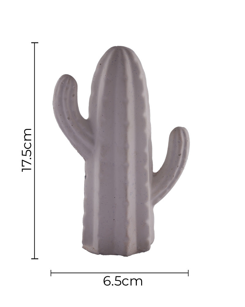 Small Stone Cactus Statue | Murano Stone Store